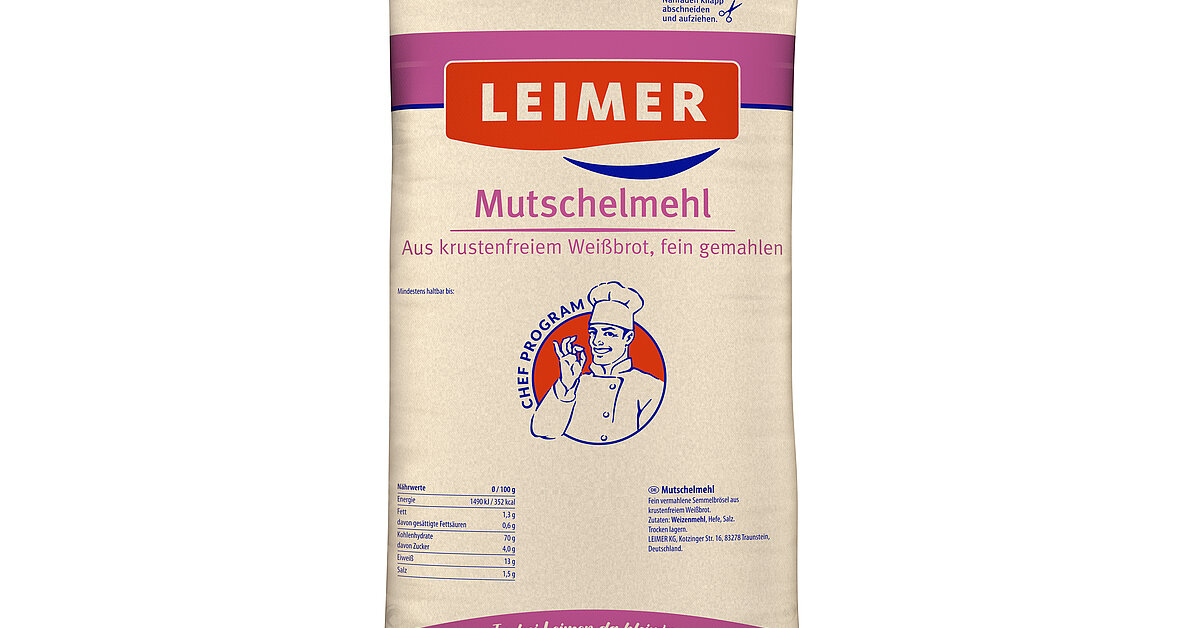 LEIMER Mutschelmehl - Alles für den Gast